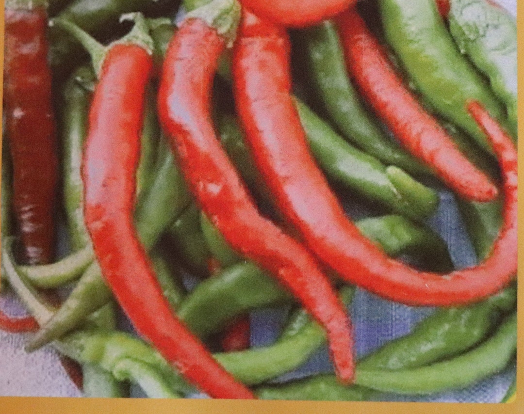 GMO Free Heirloom Cayenne Long Red Thin Pepper, Jalapeno M Pepper ...