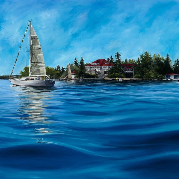 Reflections Painting - Etsy