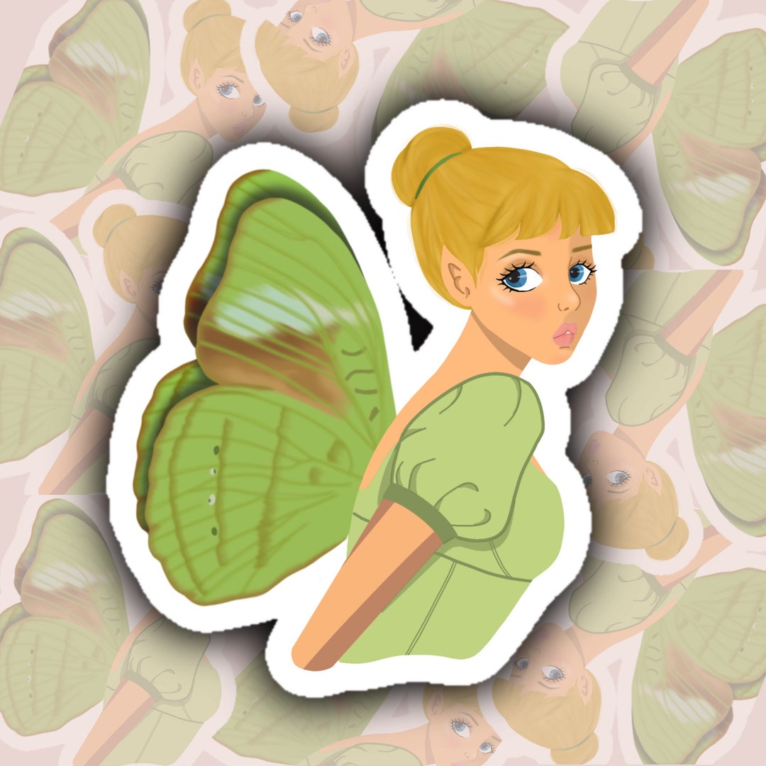 Tinkerbell Stickers, Waterproof, Vinyl - Etsy