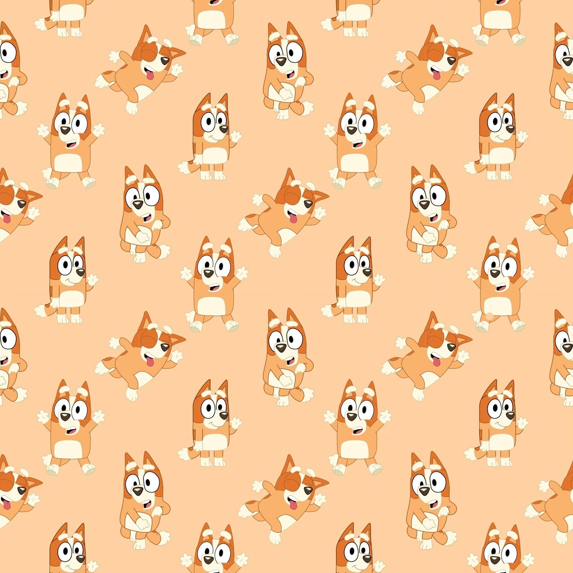 Bluey, Bingo, Pattern, Background, Printable - Etsy