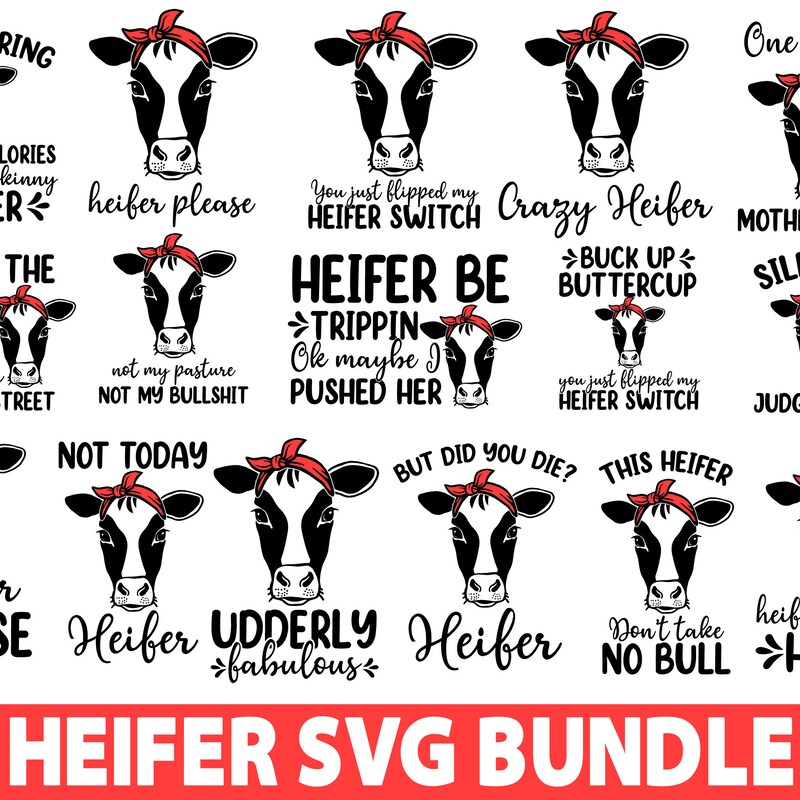 Heifer Decal - Etsy
