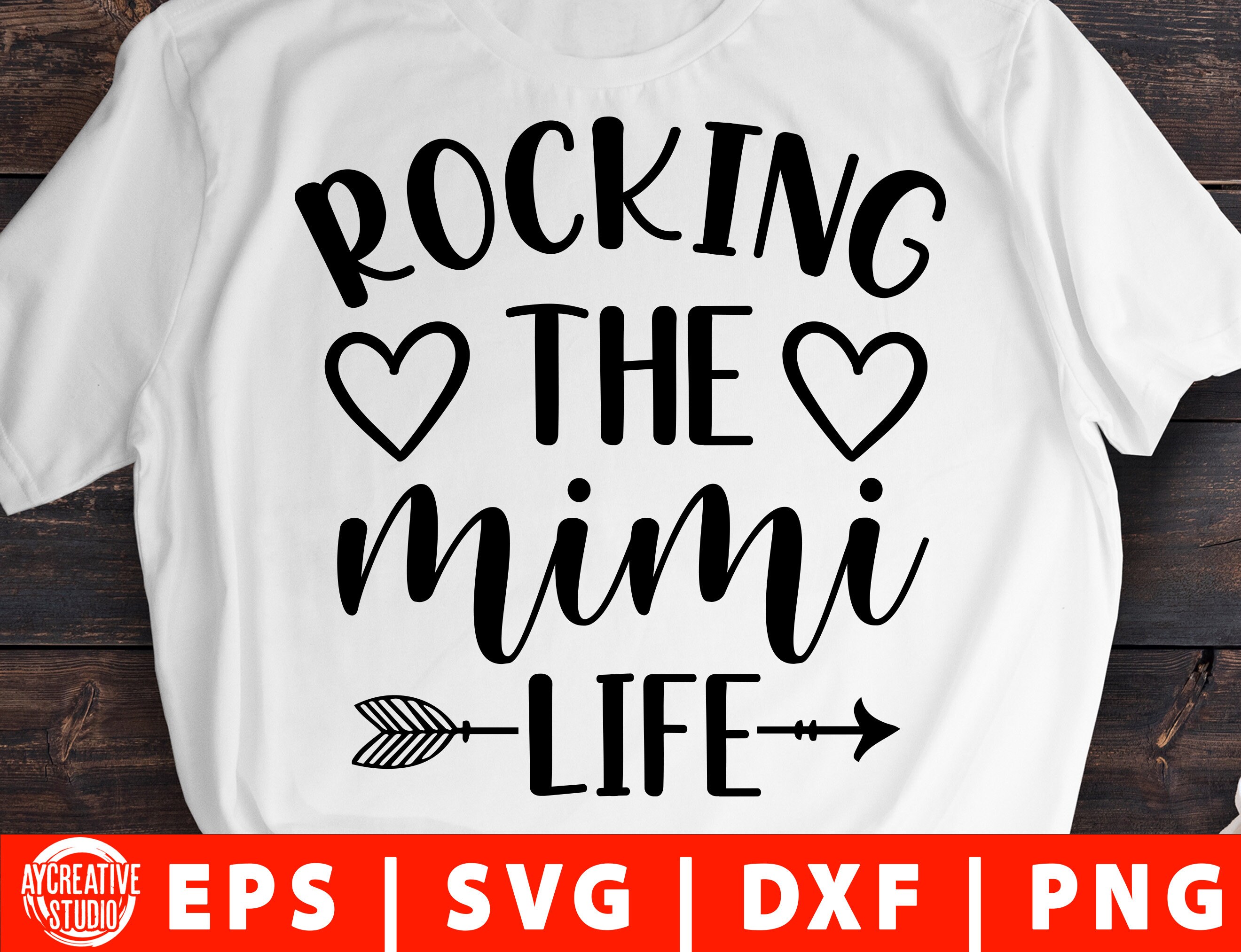 Rocking the Mimi Life Svg Png Mother's Day Svg Mom Life - Etsy