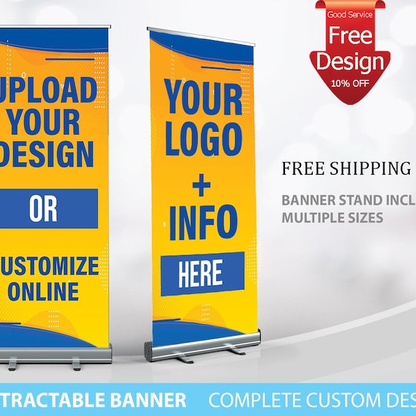 Retractable Banners and Signs - Etsy
