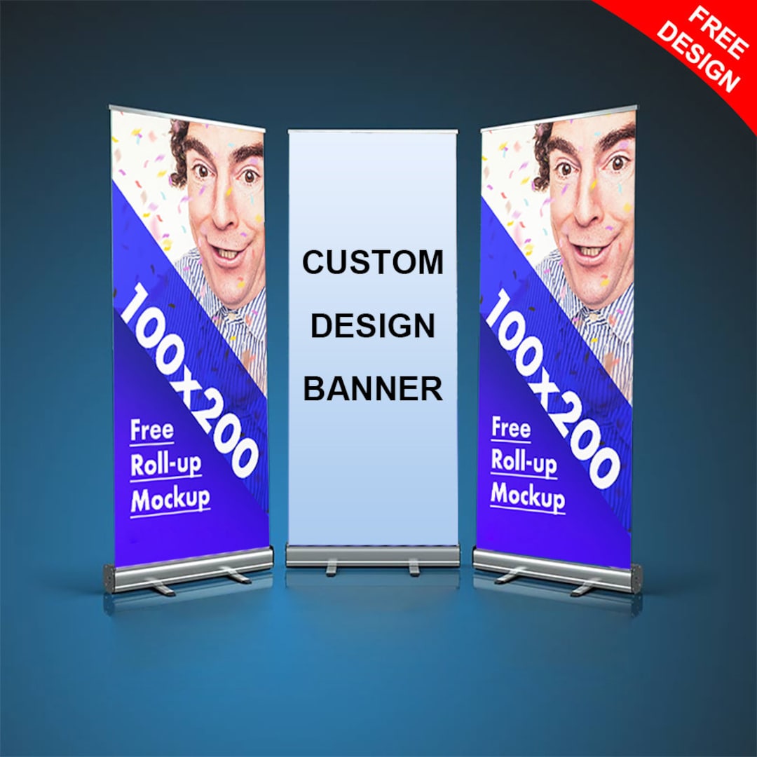 Personalized Roll up Banners and Signscustomize Retractable - Etsy