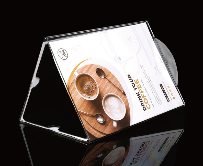 Custom 3-sided Sign Holder With Revolving Base,3 Grid Rotating Poster ...