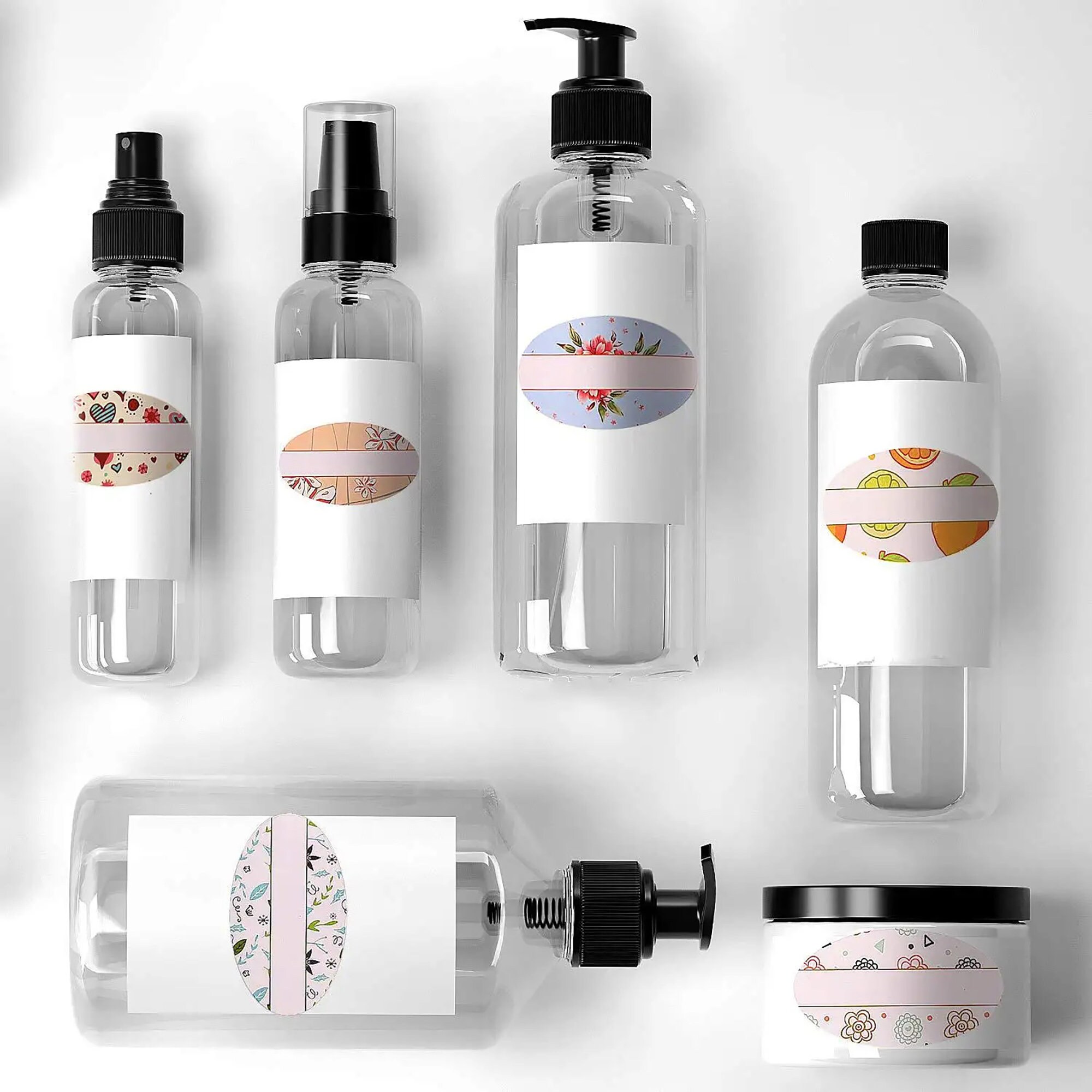 Personalized RECTANGLE Stickers, Custom PVC Labels, Custom Waterproof ...