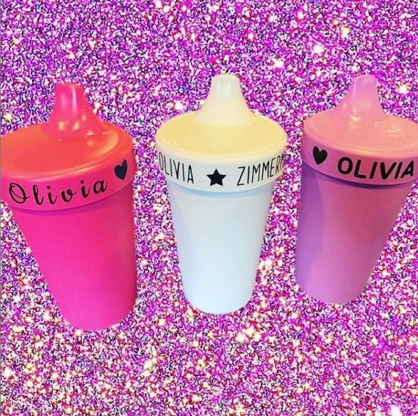 Personalized Toddler Drinking Sippy Cup - Etsy