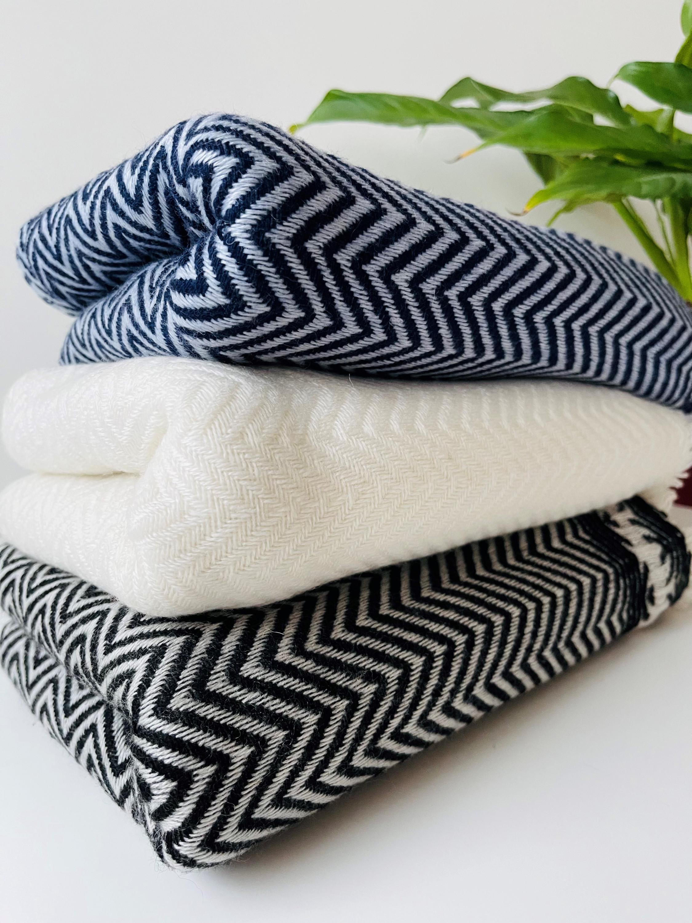 Himalayan Large THICK Wool Scarf, Shawl, Wrap — Handmade | Extra Soft ...