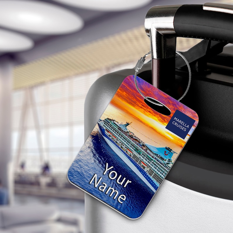 TUI Marella Cruises V2 Luggage Tag - Cruise Ship - Limited Edition ...