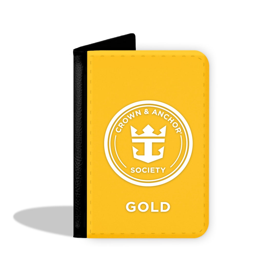 Royal Caribbean Crown and Anchor Gold - Passport Cover - Aviation ...