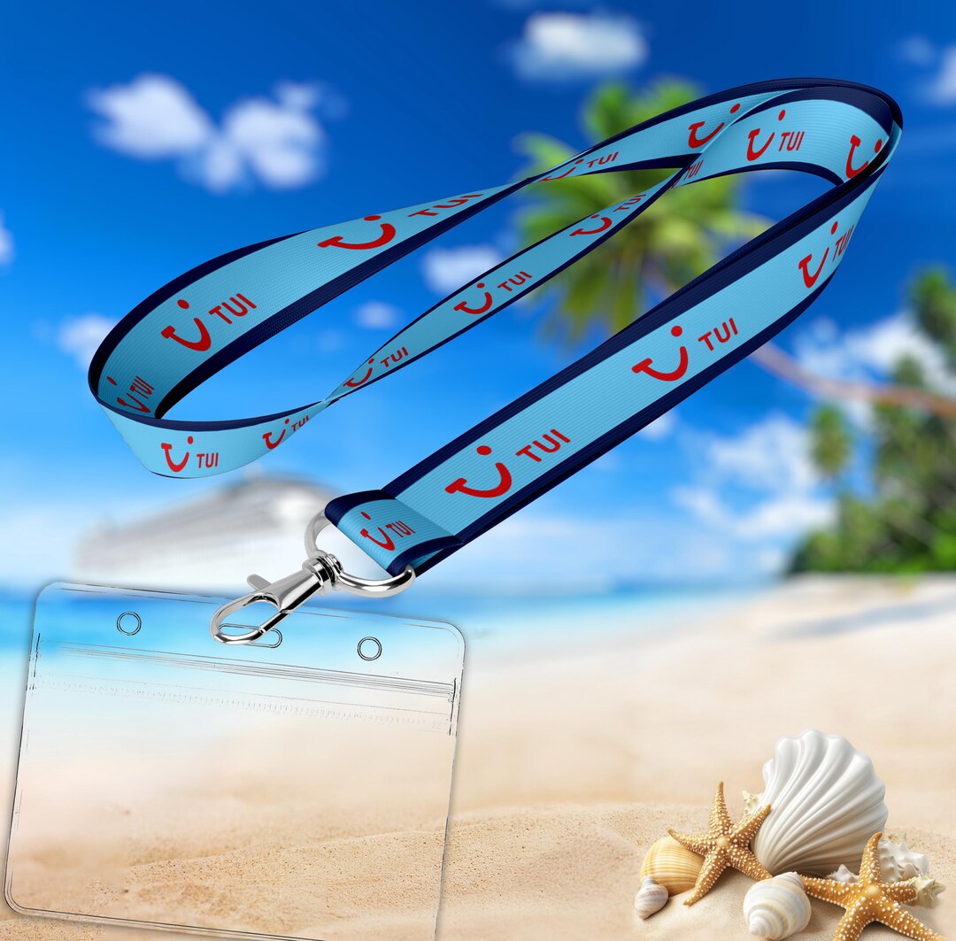 Tui Lanyard With ID Card Wallet - Cruise Ship - Travel Merch Exclusive ...