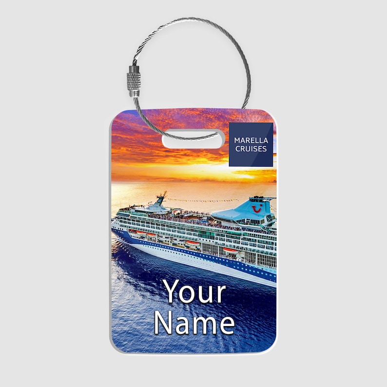 TUI Marella Cruises V2 Luggage Tag - Cruise Ship - Limited Edition ...