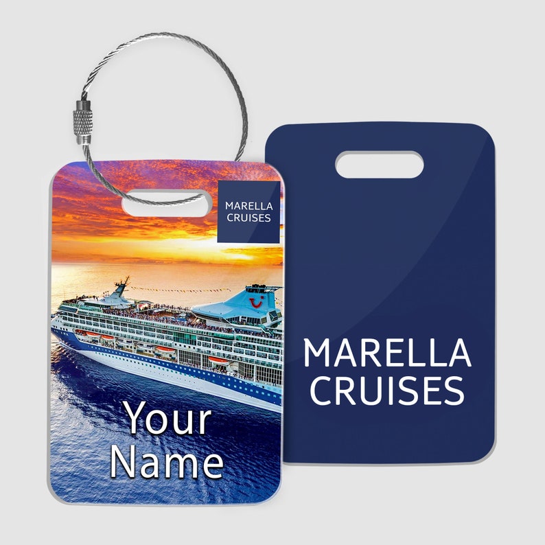 TUI Marella Cruises V2 Luggage Tag - Cruise Ship - Limited Edition ...