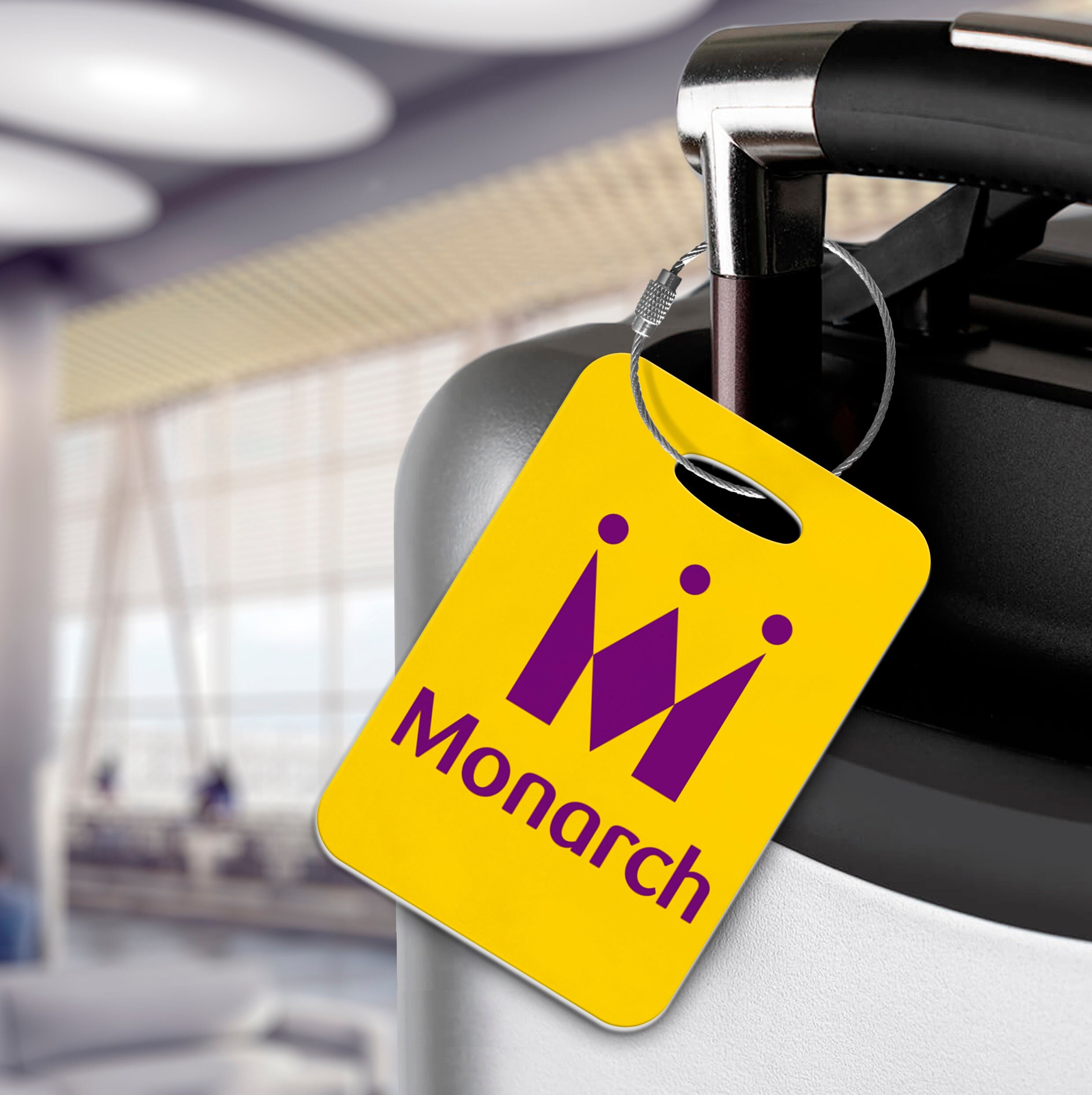 Monarch Airlines - Aviation - Retro Luggage Tag - Limited Edition ...