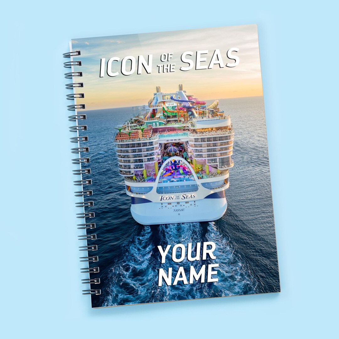 Icon of the Seas Notebook - Royal Caribbean - Cruise Ship - Limited ...