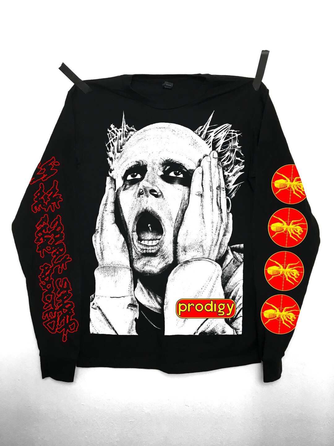 The Prodigy Inspired Keith Flint Tribute Art - Etsy