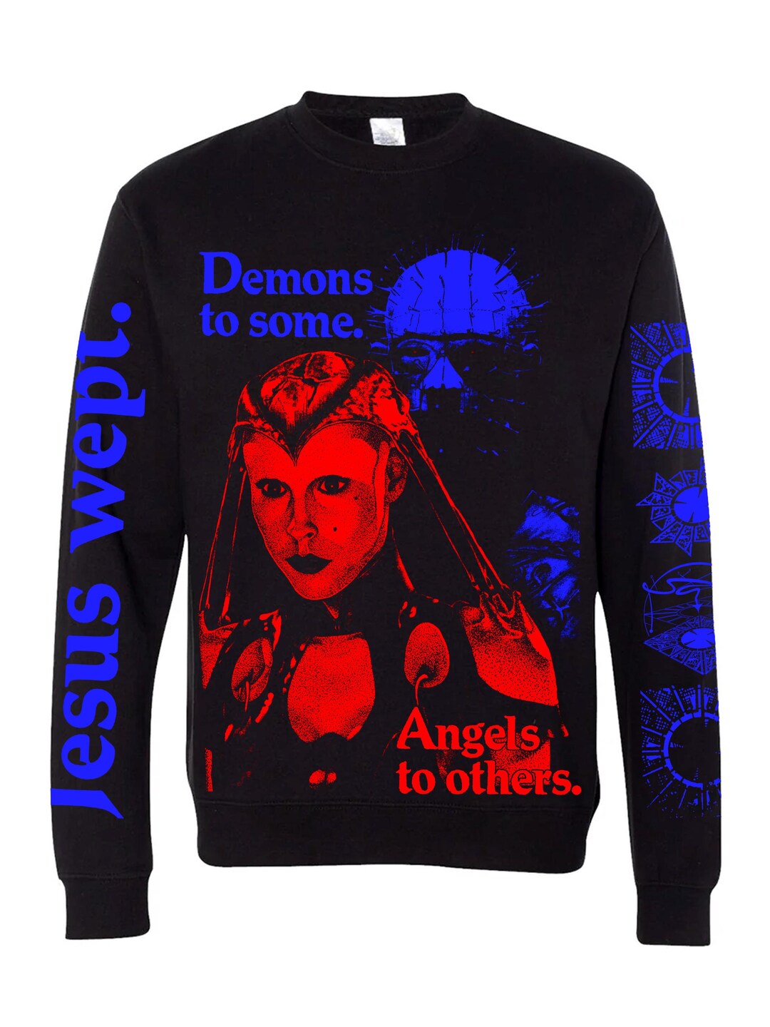 Hellraiser - Sweatshirt - Pinhead Angelique Lament Configuration - Etsy