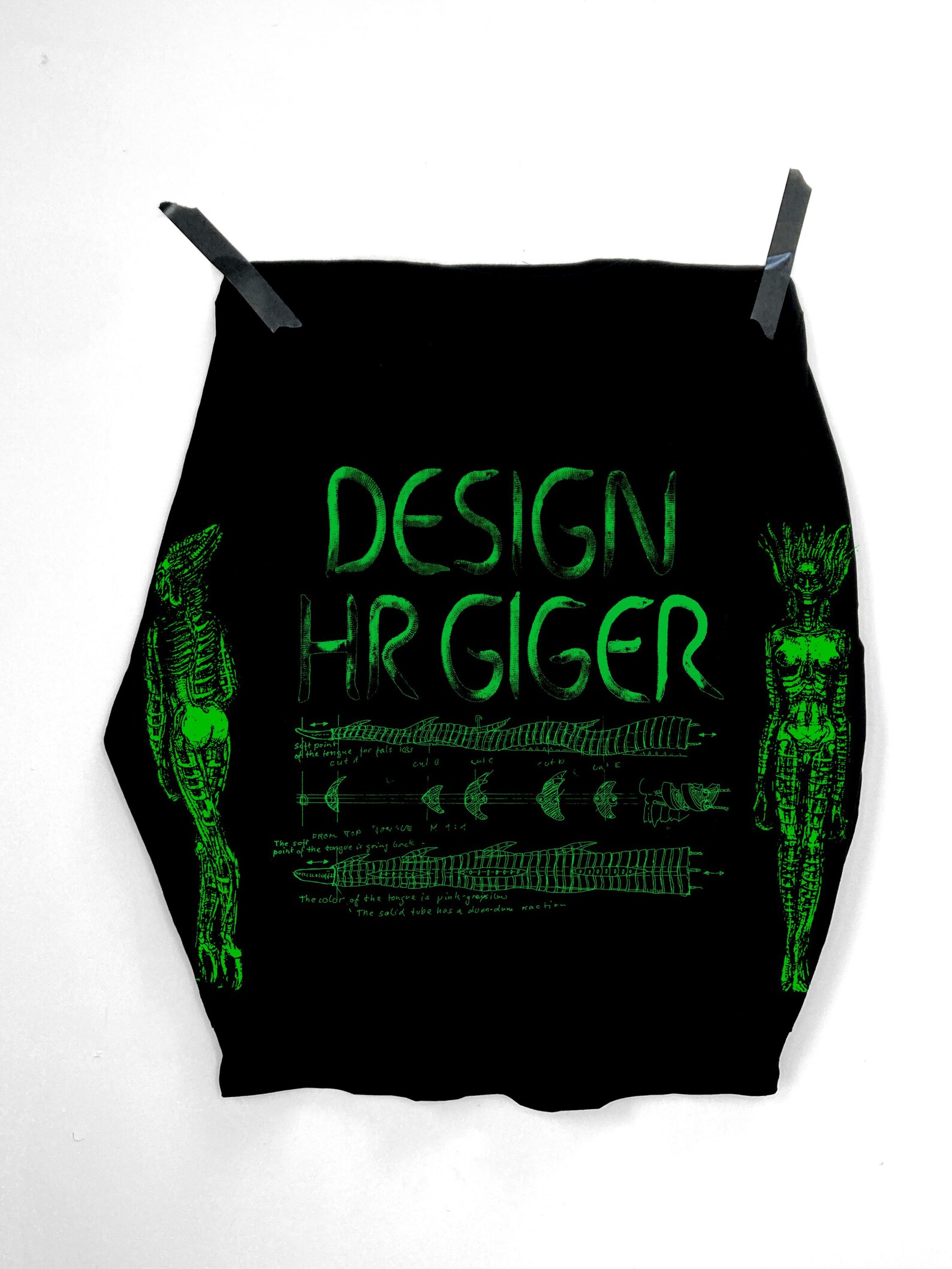 SPECIES Design HR GIGER Xenomorph Alien Sil - Etsy