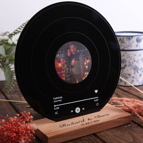 Romantic Personalized Record Birthday Gift for Her - Etsy