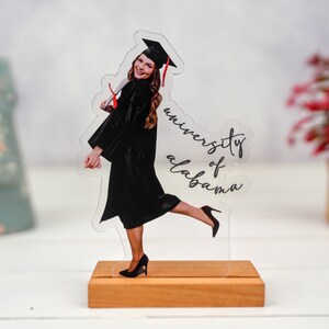 Personalized Graduation Photo Statue - Graduation Gift - High School ...