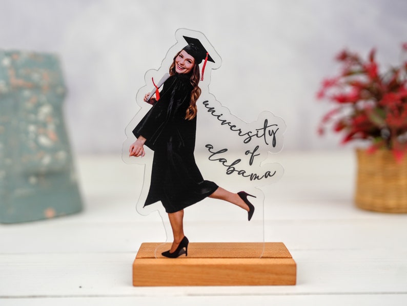 Personalized Graduation Photo Statue - Graduation Gift - High School ...
