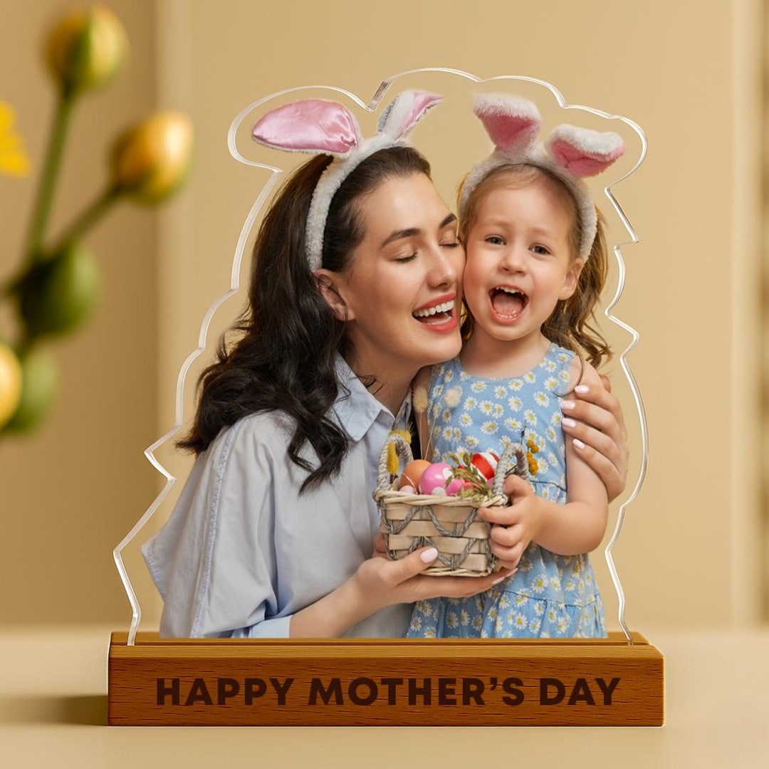 Acrylic Photo Cutouts - Custom Photo Statuette - Mom Birthday Gift ...