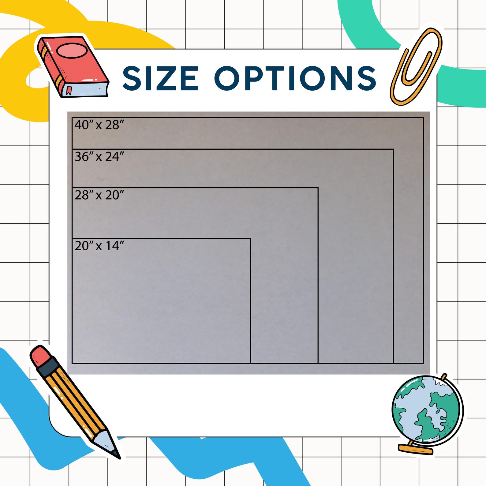 Custom Acrylic Weekly Schedule Board for Kids, Personalized Dry Erase ...