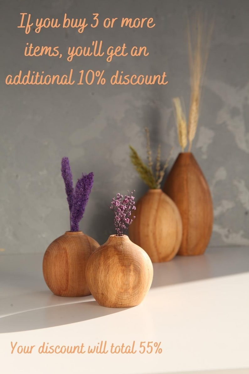 Handmade Vase Sets Flower Vase New Home Gift Minimalist - Etsy