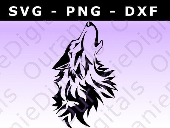 Wolf Svg Vector Files for Cricut Wolf Cutting Files DXF | Etsy