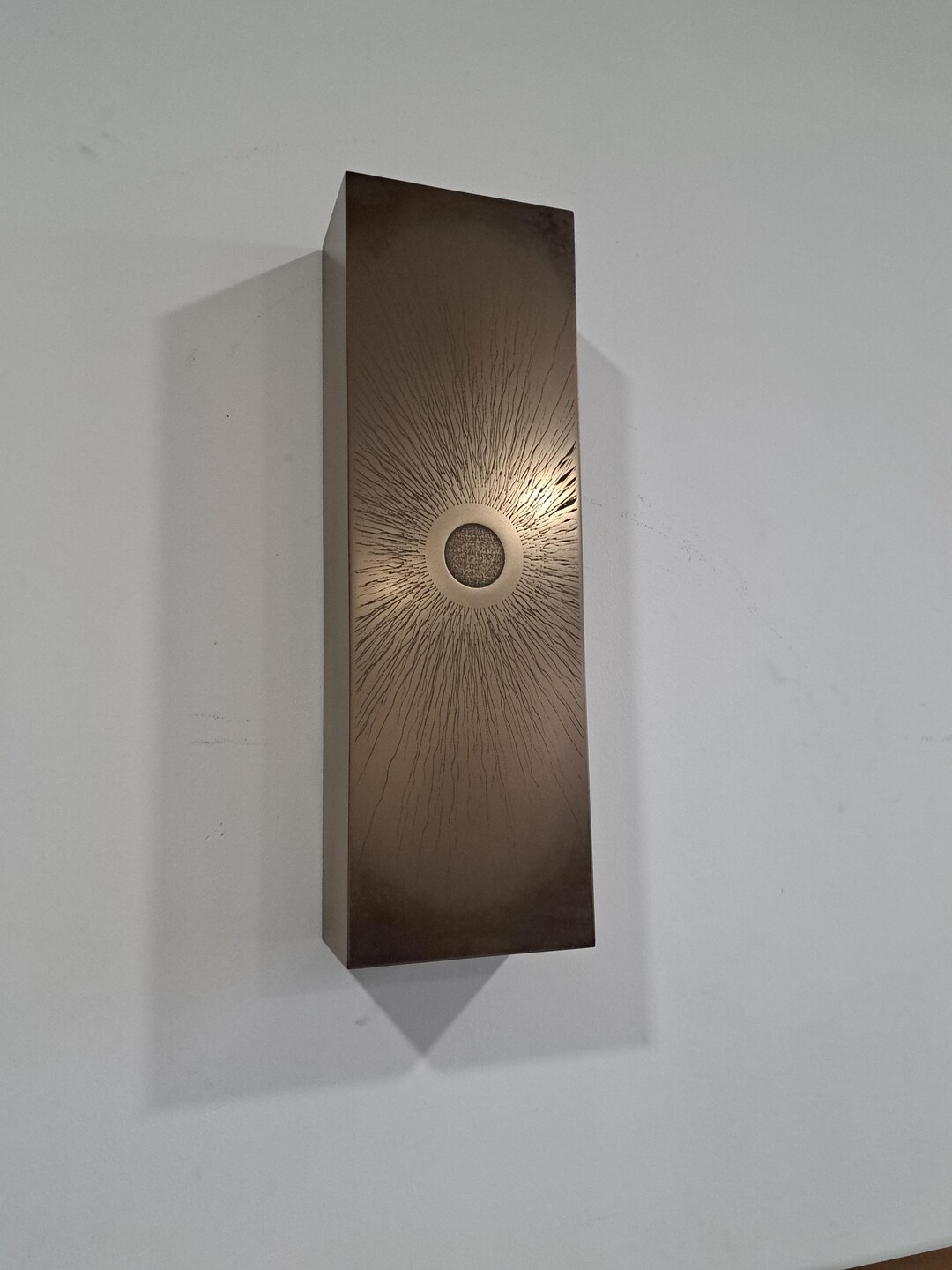 Wall Sconce Sunlight With Metal Texture - Etsy