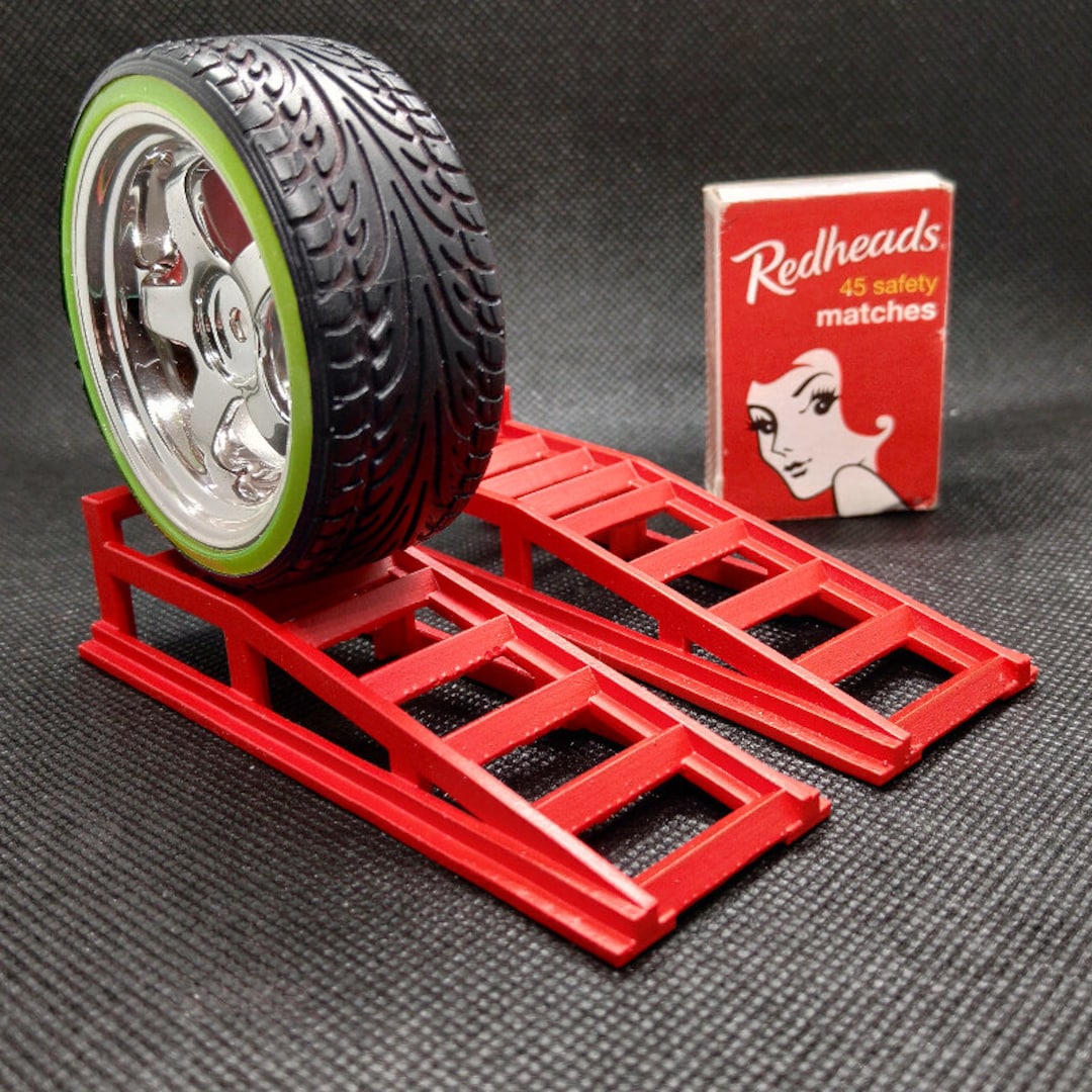 1:10 Scale 3D Model LOW PROFILE Car Ramps (pair) Garage Diorama - Etsy