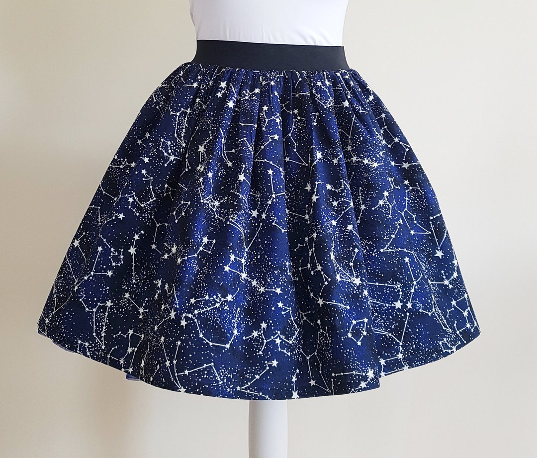 Constellations Skirt, Womans Constellations Skirt, Womans Skirt ...