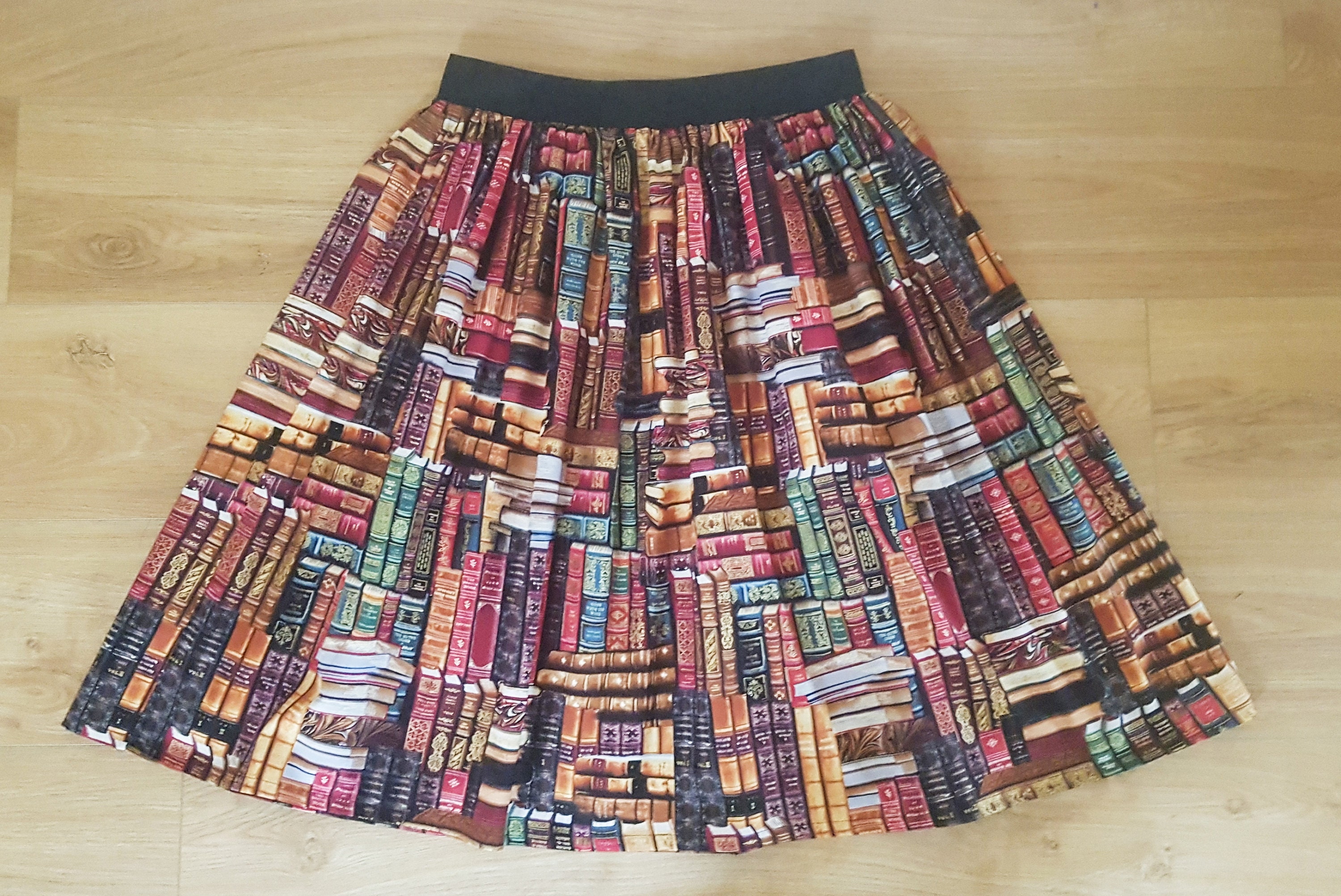 Library Book Skirt Womans Literature Skirt Womans Skirt - Etsy UK
