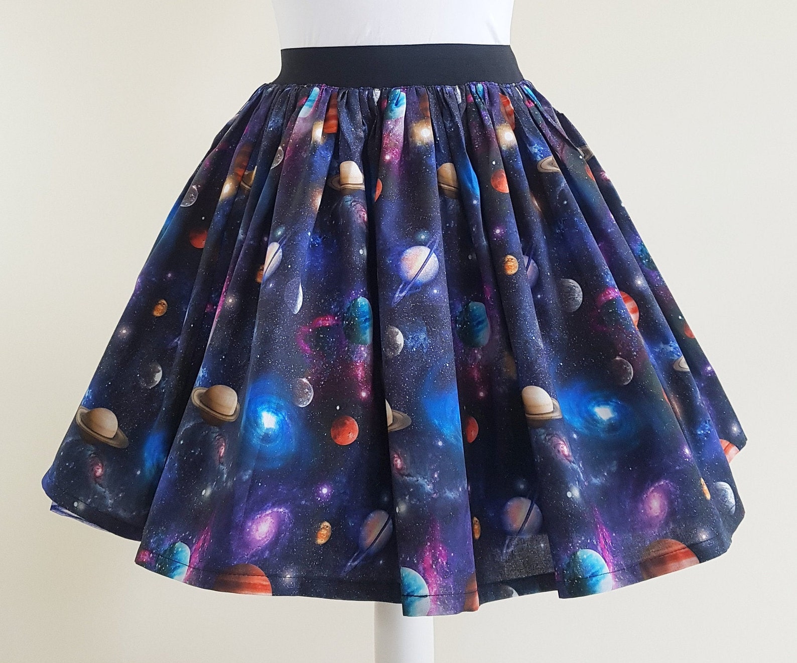 Planets Skirt Space Skirt Womans Planets Skirt Womans Space | Etsy