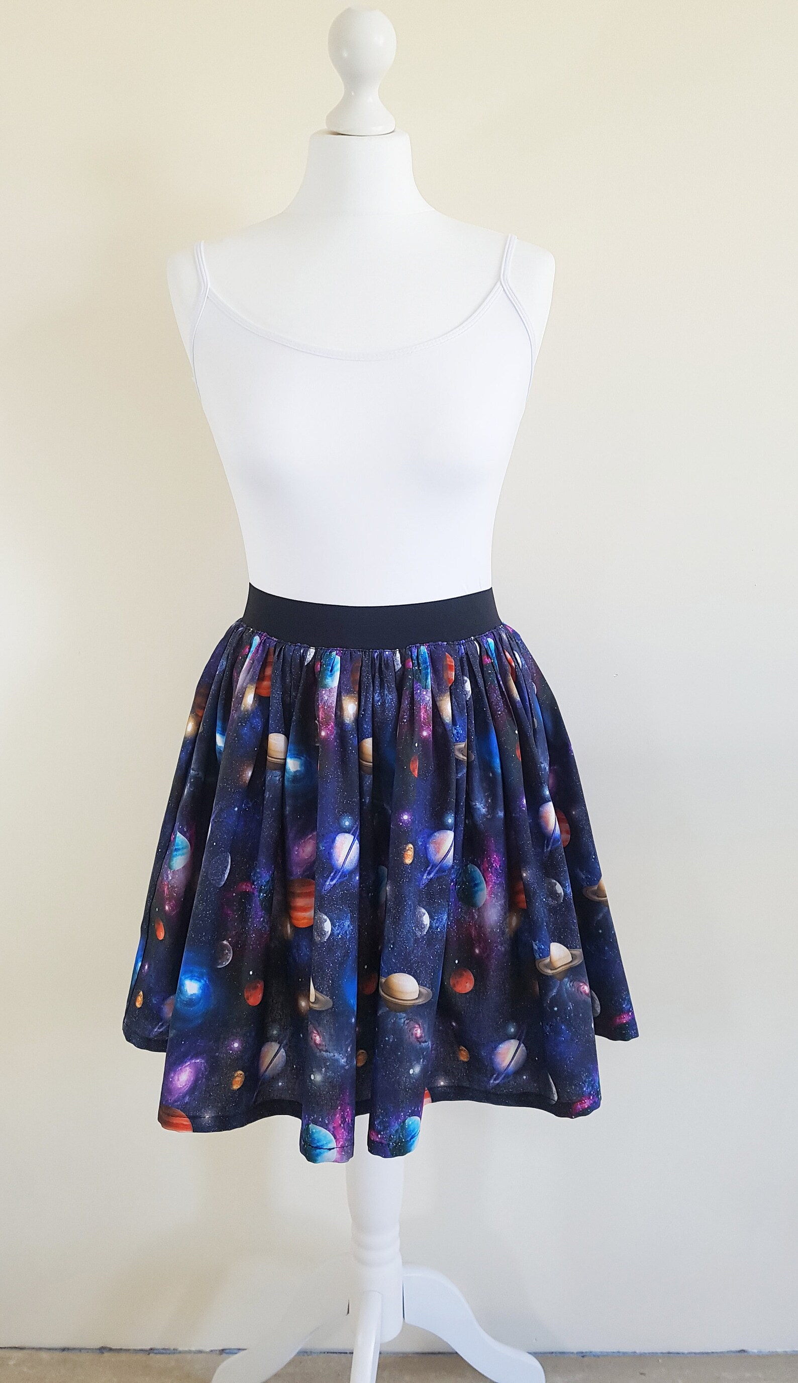 Planets Skirt Space Skirt Womans Planets Skirt Womans Space | Etsy