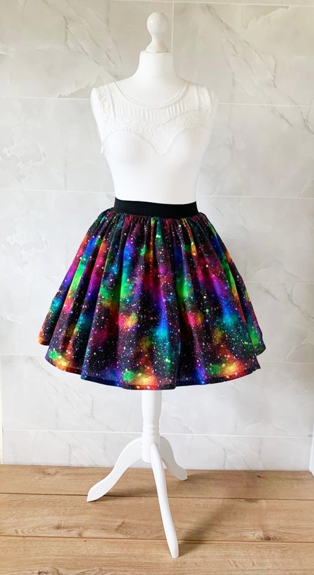 Galaxy Skirt, Space Skirt, Womans Space Skirt, Ladies Space Skirt ...