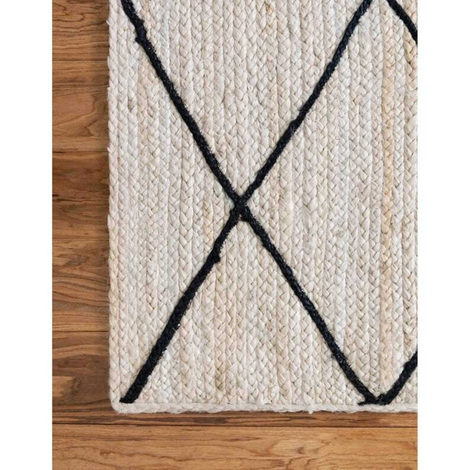White Jute Rug Natural Jute Rug Handwoven Jute Area Rug - Etsy
