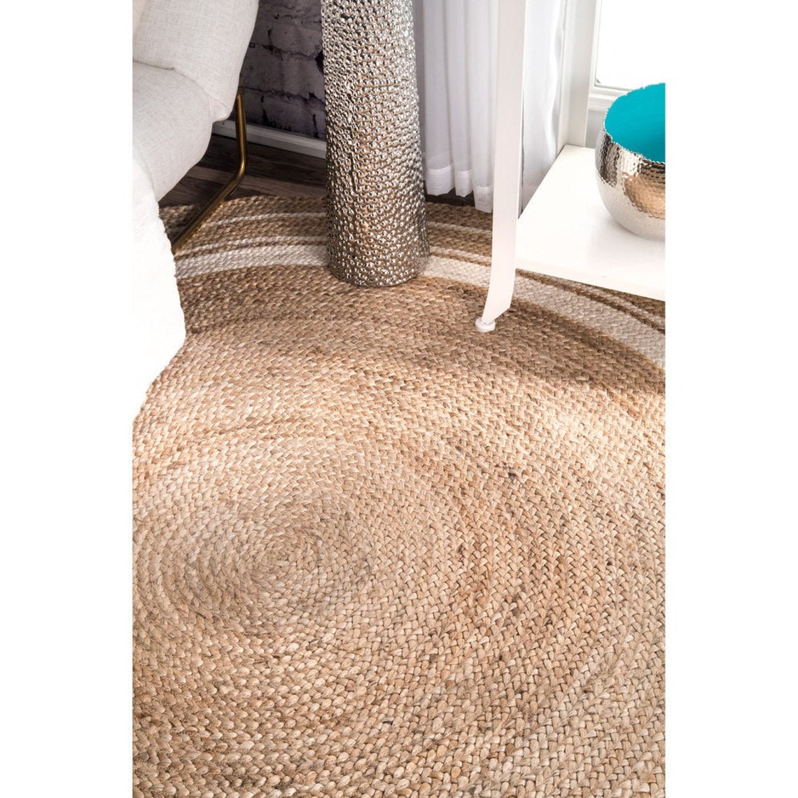 Handmade Jute Rug Jute Round Rug Round Jute Rug Hemp Rug - Etsy