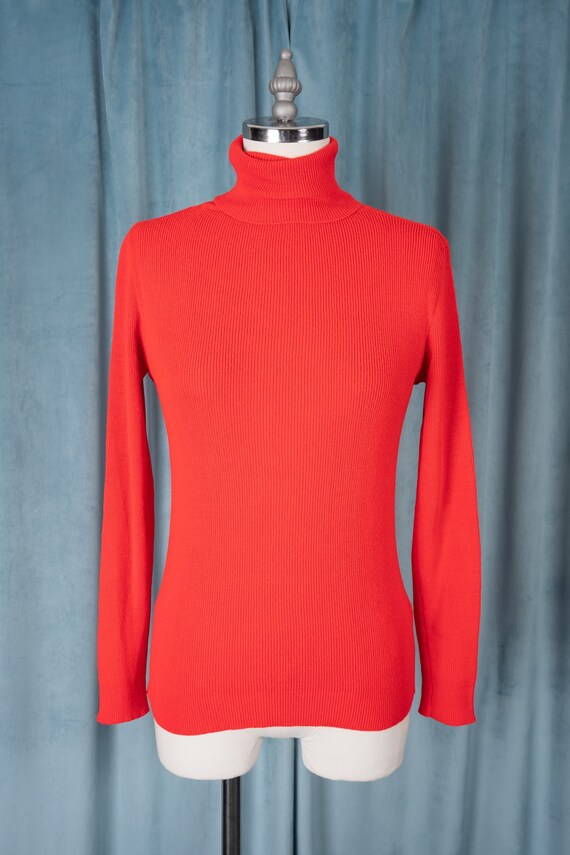 vintage ribbed 1970s red - Gem