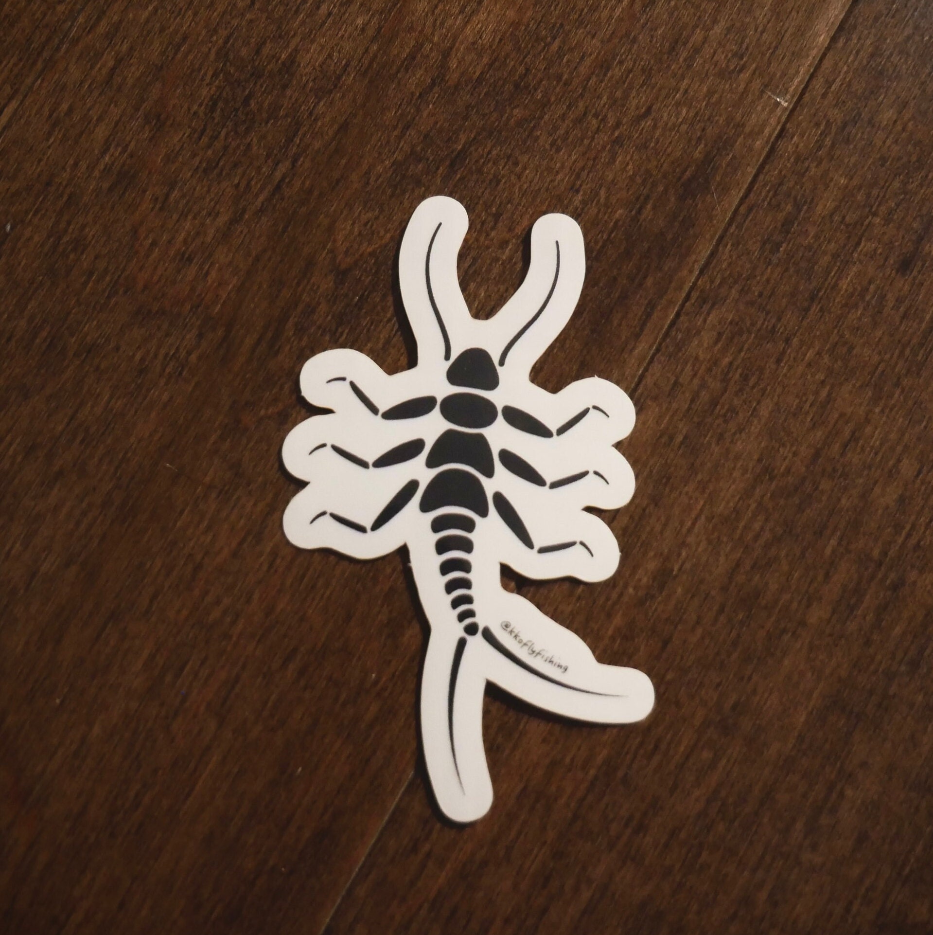 Stonefly Nymph | Vinyl Fly Fishing Sticker - Etsy
