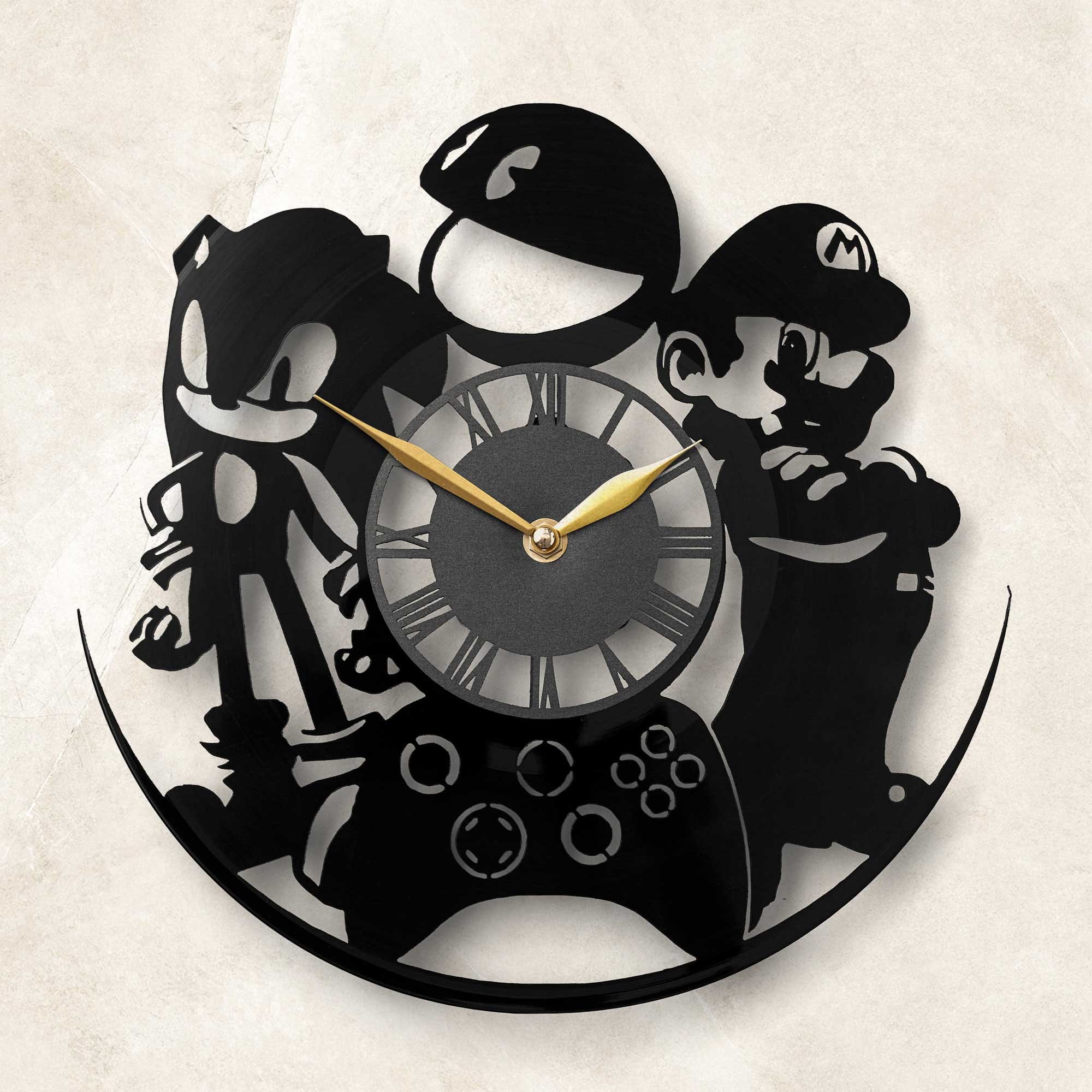 Gaming Clock Video Game Clock Game Room Clock Gaming Gift - Etsy UK