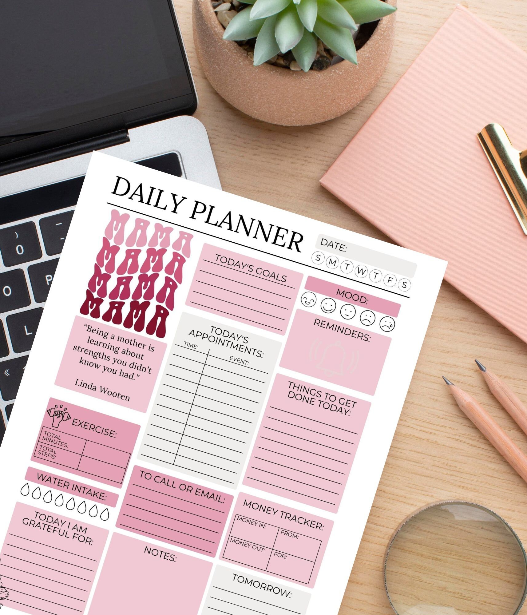 Ultimate ADHD Mom Printable // Mom Life Planner // Organizational ...