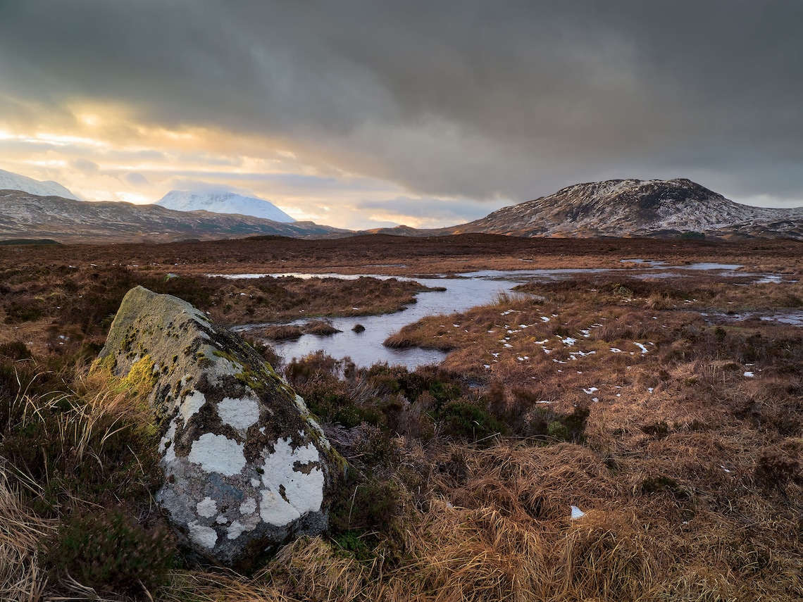 The Moorland, Rannoch Moor, Glencoe, Scotland-photographic Print ...