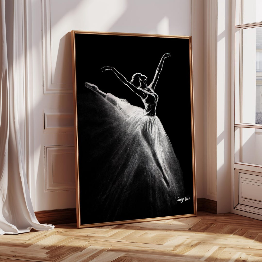 Ballet Art, Ballet Prints, Ballerina Wall Art, Ballerina Print ...
