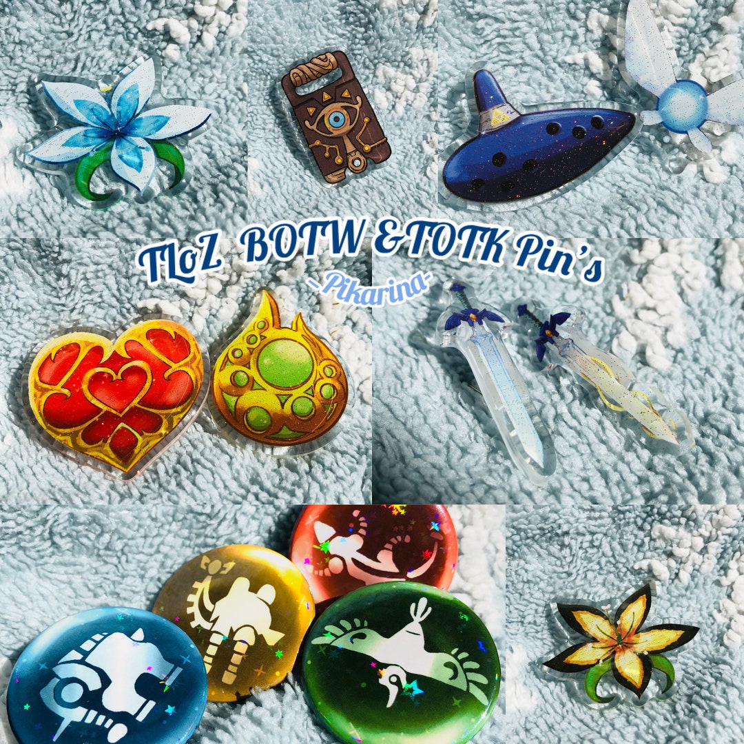 TOTK-BOTW Pins Items - Etsy