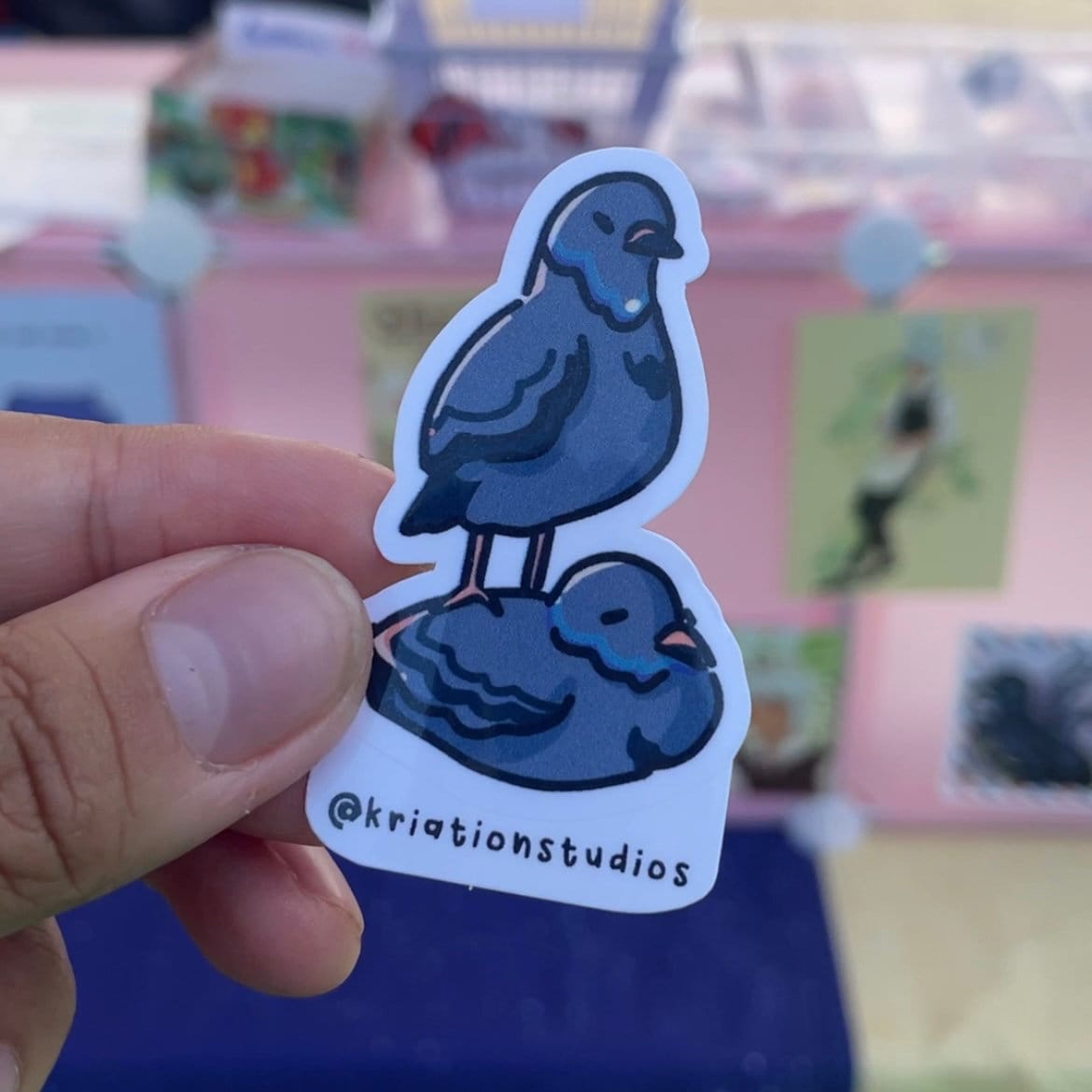 P.O. Pigeons Stickers | Weatherproof Vinyl Stickers - Etsy