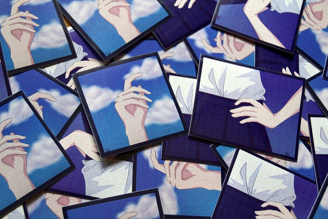 Weatherproof Vinyl Sticker - Soft Anime Aesthetic - Etsy