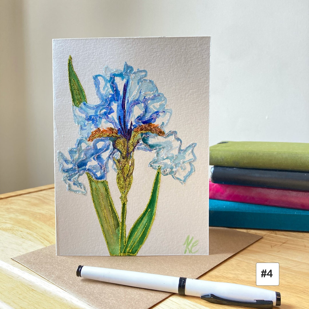 Sky Blue Iris - Etsy
