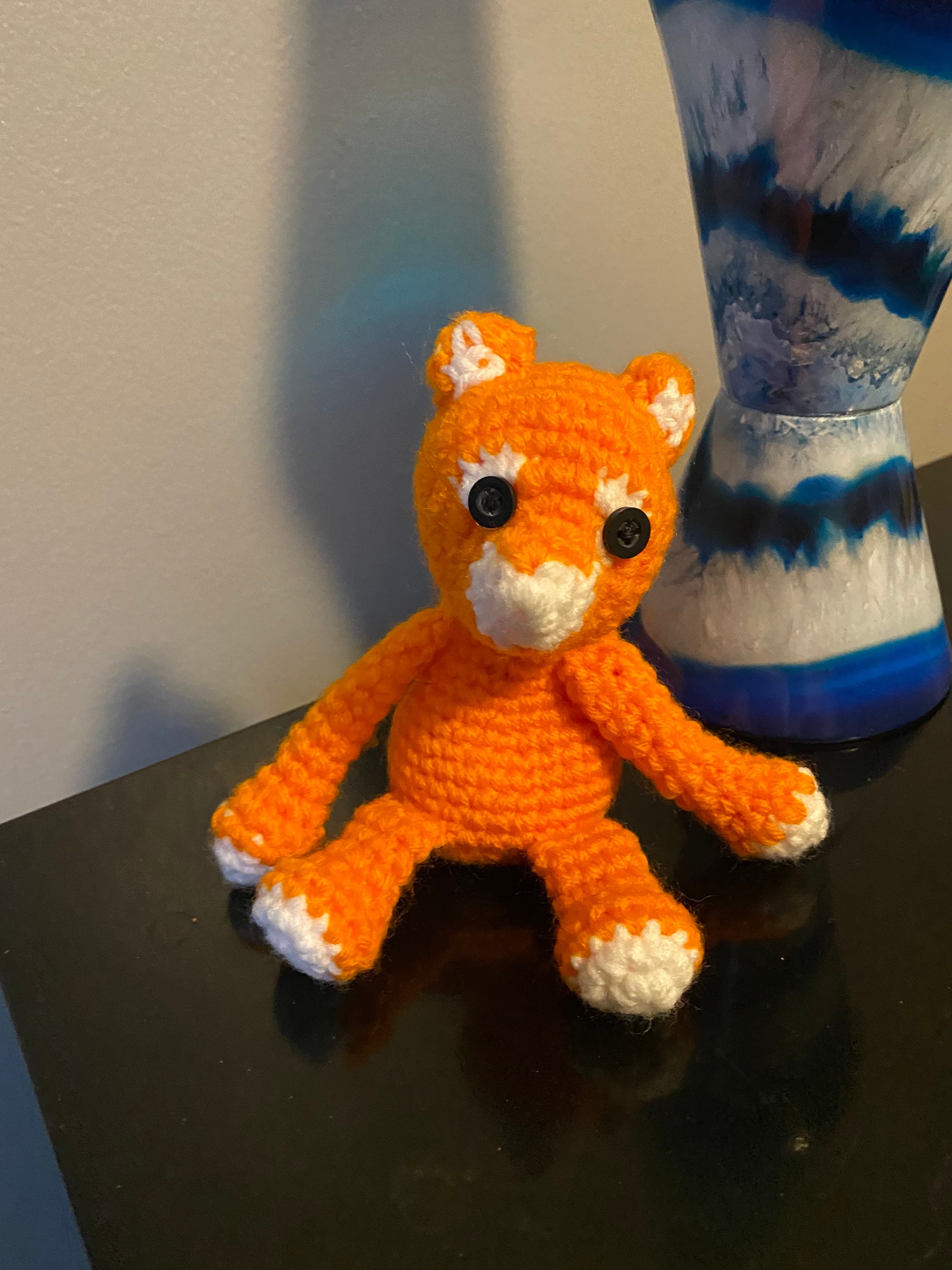 Crochet Orange Cat - Etsy