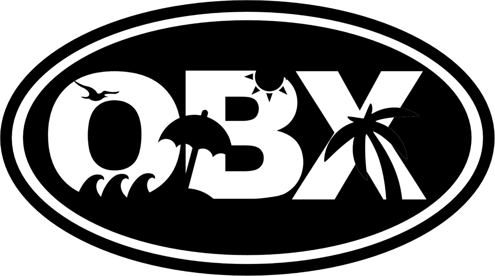 Custom Decal / OBX / Outer Banks NC / OBX Reverse Cut Graphic | Etsy